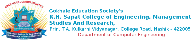 R. H. Sapat College Of Engineering, Management Studies And Research ...